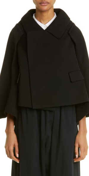 Comme des Garçons - Formal Doeskin Wool Jacket in Black at Nordstrom
