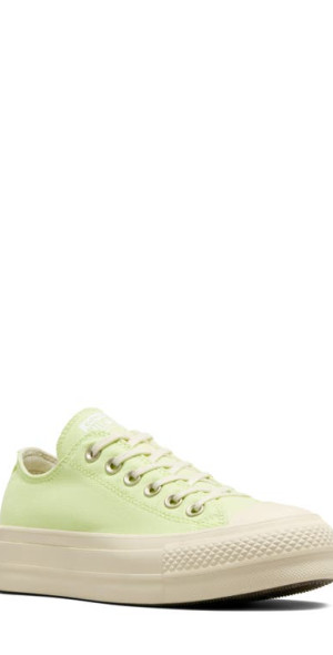 Converse - Chuck Taylor All Star Lift Platform Oxford Sneaker in Citron ...