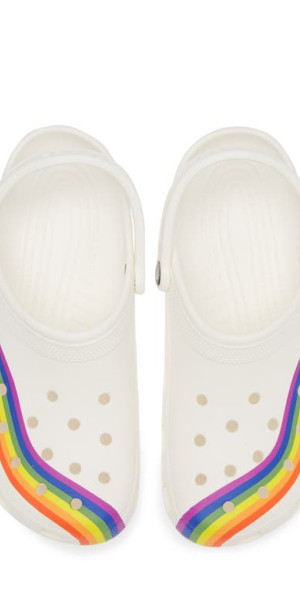 CROCS - Classic Clog in White/Multi