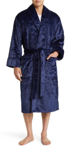 Daniel Buchler - Laser Cut Arrow Robe in Midnight
