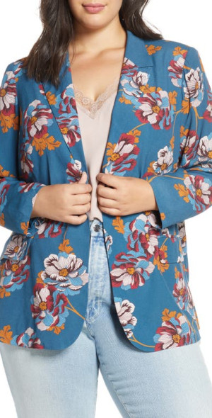 Daniel Rainn - Floral Blazer in Zephyr at Nordstrom
