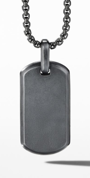 David Yurman - Streamline® Tag in Black Titanium at Nordstrom