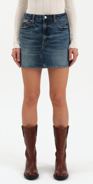 DAZE - Malibu Denim Miniskirt