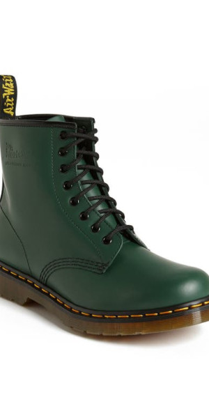 Dr. Martens - 'Original 1460' Boot in Green