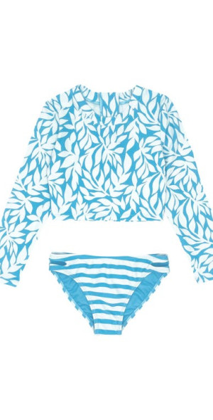 Feather 4 Arrow - Kids' Waves 4 Days Long Sleeve Two-Piece Rashguard ...