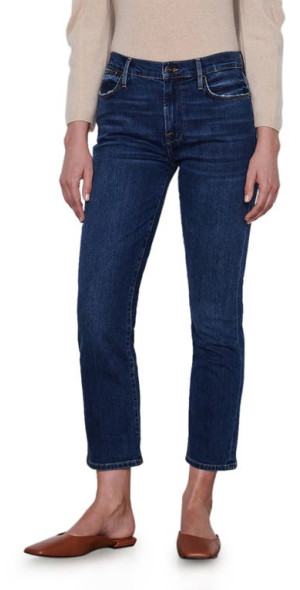 FRAME - Le High Ankle Straight Leg Jeans in Rosalie at Nordstrom