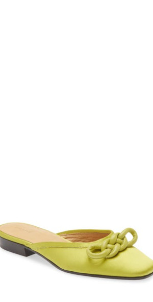 FRAME - Le Isla Mule in Flash Lime at Nordstrom