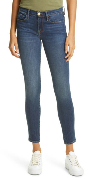 FRAME - Le Skinny de Jeanne Ankle Skinny Jeans in Dublin