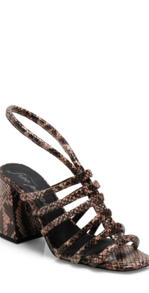 Free People - Colette Sandal in Python at Nordstrom