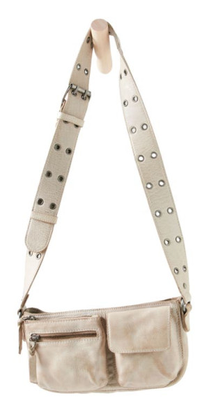 Free People - Wade Sling Leather Shoulder Bag in Mineral at Nordstrom