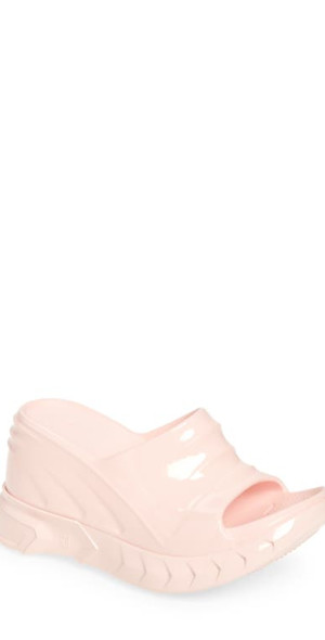 Givenchy - Marshmallow Wedge Slide Sandal in Light Pink at Nordstrom