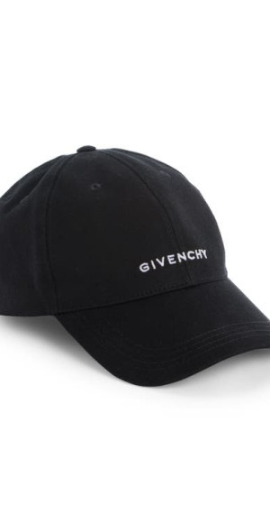 Givenchy - Men's Logo Embroidered Baseball Cap in Black