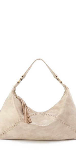 HOBO - Paulette Leather Hobo Bag in Gold at Nordstrom