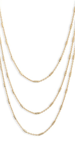 Jennifer Zeuner - Ramona Necklace in Yellow Gold