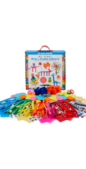Kid Made Modern - My First Arts & Crafts Library Kit in Multi