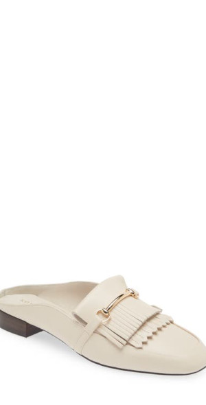 KOKO + PALENKI - KOKO + PALENKI Dalina Mule in Beige Leather at Nordstrom