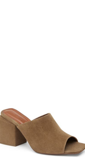 Lafayette 148 New York - Kelly Slide Sandal in Cadet Khaki