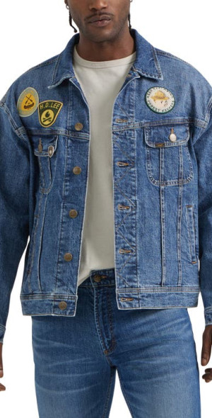 Lee - Camp Rider Denim Jacket in Worn In Utility at Nordstrom