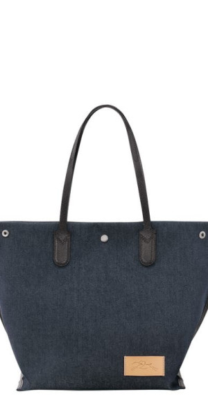 Longchamp - Essential Denim Open Tote