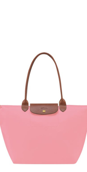 Longchamp - Large Le Pliage Shoulder Tote in Marshmallow at Nordstrom