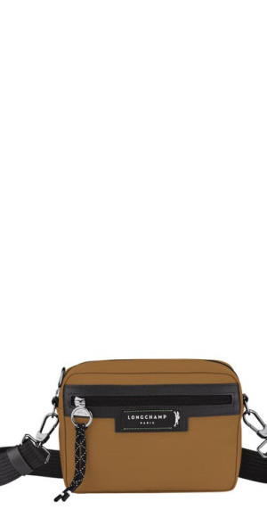 Longchamp - Le Pliage Energy Green District Recycled Canvas Camera Bag in Tobacco at Nordstrom