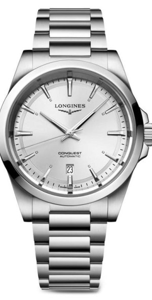 Longines - Conquest Automatic Bracelet Watch, 41mm in Silver