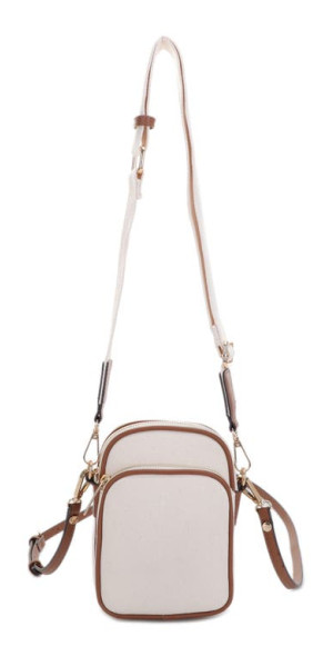 Mali + Lili - Mali + Lili Josephine Canvas & Vegan Leather Crossbody ...
