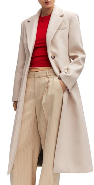 MANGO - Overcoat in Beige at Nordstrom
