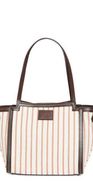 Marni - Mini Riviera Stripe Tote in White Comb at Nordstrom