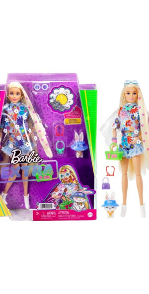 Mattel - Barbie Extra Fashion Doll in Multi