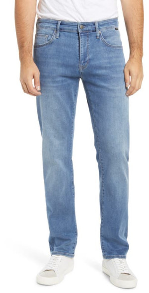 Mavi Jeans - Zach Straight Leg Jeans in Light Super Move