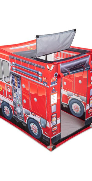 Melissa & Doug - Fire Truck Play Tent in Multi