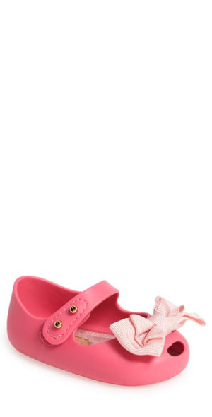 Mini Melissa - My First Melissa Mary Jane Flat in Pink