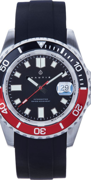 Nautis - Interceptor Box Set with Interchangable Bands and Date Display ...