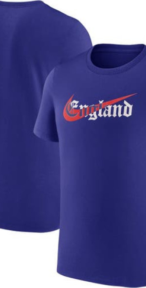 Nike - Men's Blue England National Team Swoosh T-Shirt