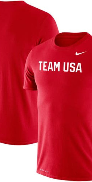 Nike - Men's Red Team USA Legend Performance T-Shirt