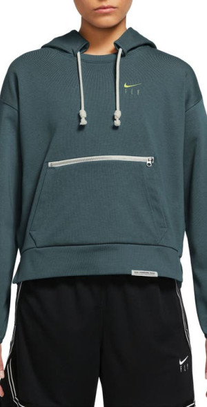 Nike - Dri-FIT Swoosh Fly Standard Issue Basketball Hoodie in Deep ...