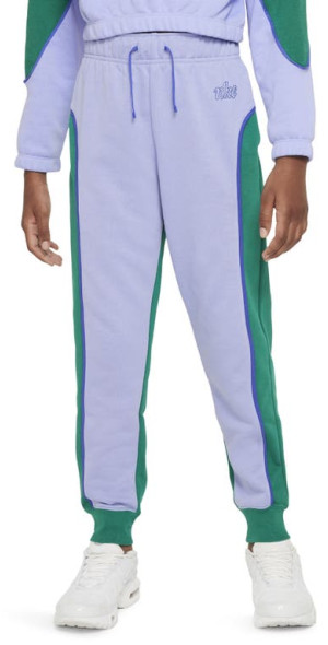 Nike - Kids' Sportswear Icon Clash Pants in Thistle/Malachite/Lapis