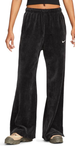 Nike - Sportswear Velour High Waist Pants in Black/Sail