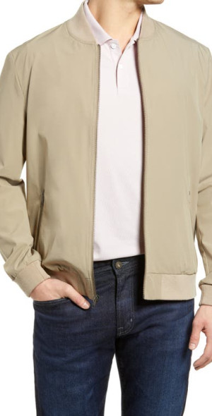 Nordstrom - Bomber Jacket in Tan Desert