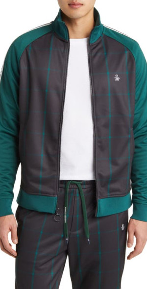 Original Penguin - Double Knit Track Jacket in June Bug