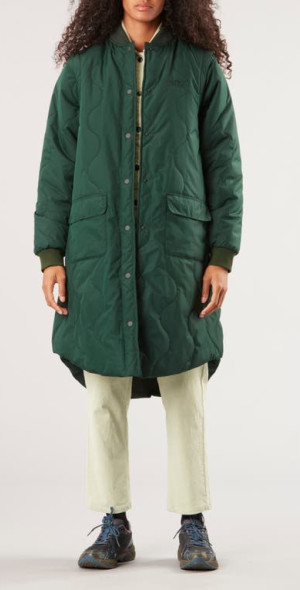 Picture Organic Clothing - Endya Water Repellent Quilted Longline ...