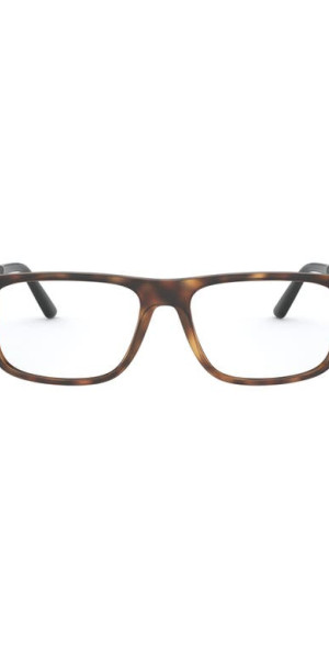 Polo Ralph Lauren - 56mm Rectangular Optical Glasses in Dark Havana
