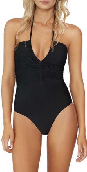 PQ SWIM - Josie Halter One-Piece Swimsuit in Midnight PQ SWIM - Josie Halter One-Piece Swimsuit in Midnight