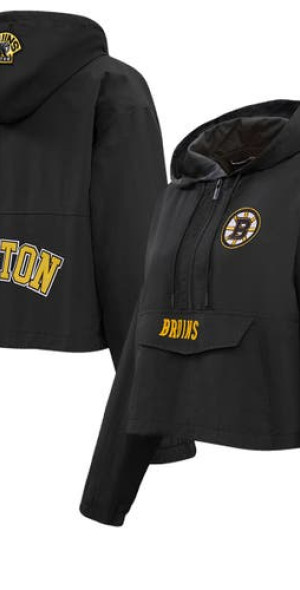 PRO STANDARD - Women's Pro Standard Black Boston Bruins Classic Cropped ...