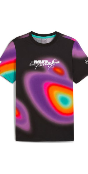 PUMA - Mad Dog Jones x Mercedes-AMG F1 Cotton Graphic T-Shirt in Puma ...