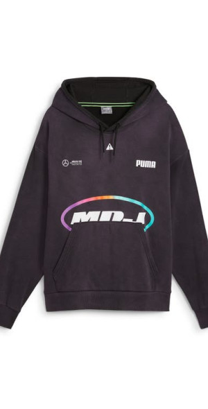PUMA - Mad Dog Jones X Mercedes-AMG F1 Hoodie in Puma Black
