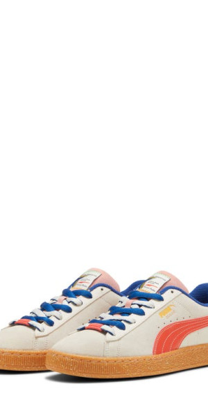 PUMA - Suede Podium Sneaker in Alpine Snow-Gum