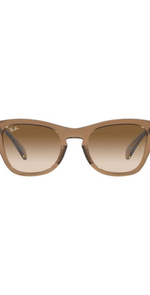 Ray-Ban - 50mm Gradient Square Sunglasses in Light Brown