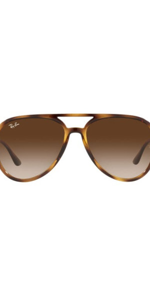Ray-Ban - 57mm Gradient Aviator Sunglasses in Havana /Brown Gradient